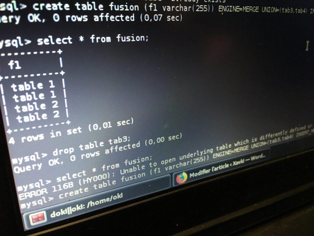 [Mysql] : comment merger deux tables en une ? - Xavki